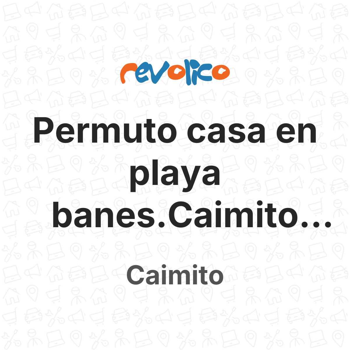 Permuto casa en playa banes.Caimito provincia de A en Caimito, Artemisa ...