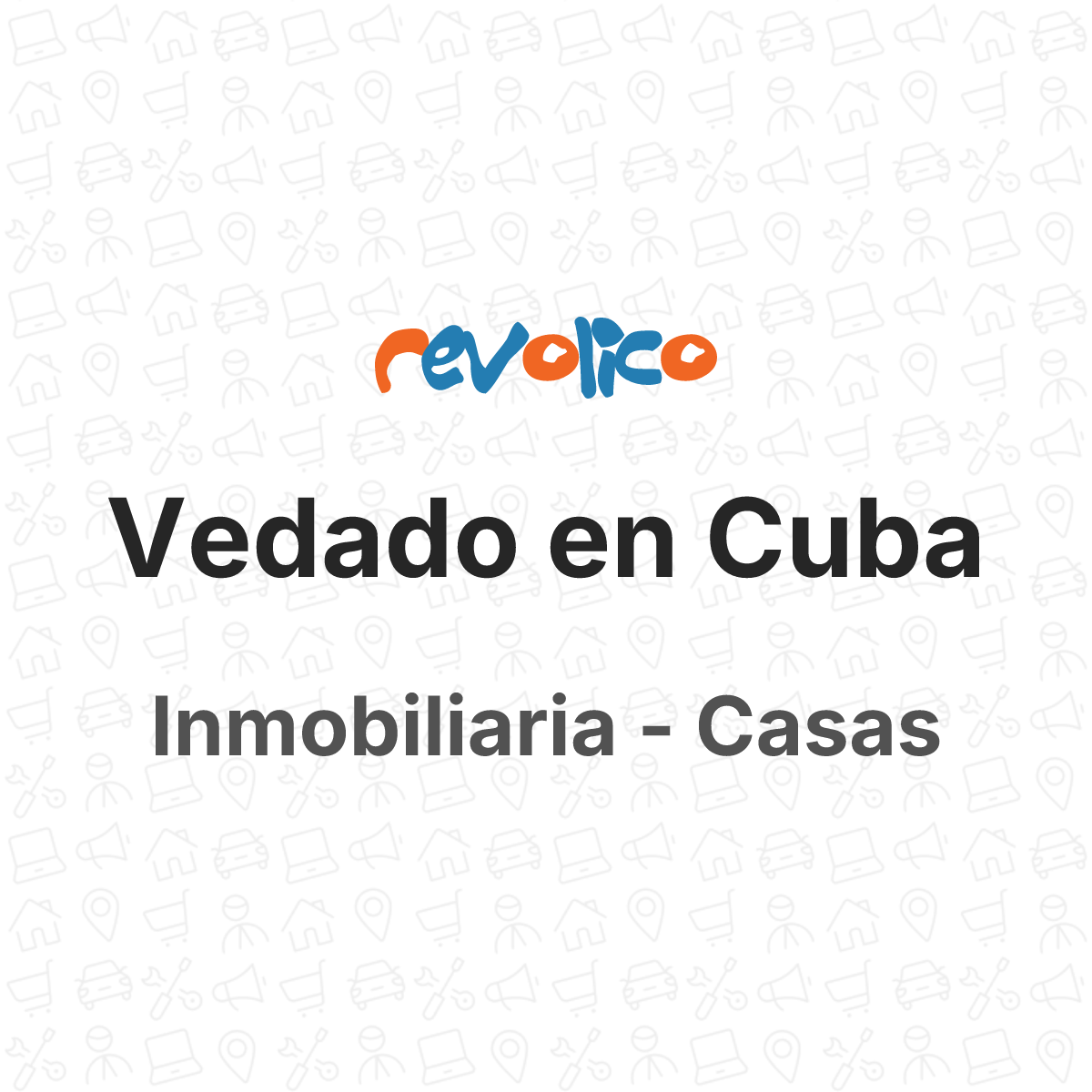 Buscando 'Vedado' en Casas - Inmobiliaria Cuba - Revolico