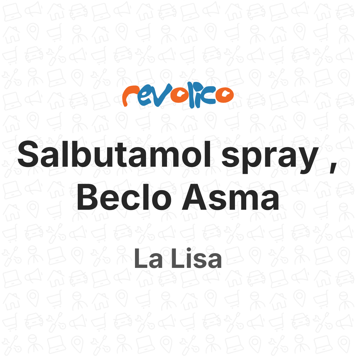 Salbutamol spray , Beclo Asma en La Lisa, La Habana, Cuba - Revolico