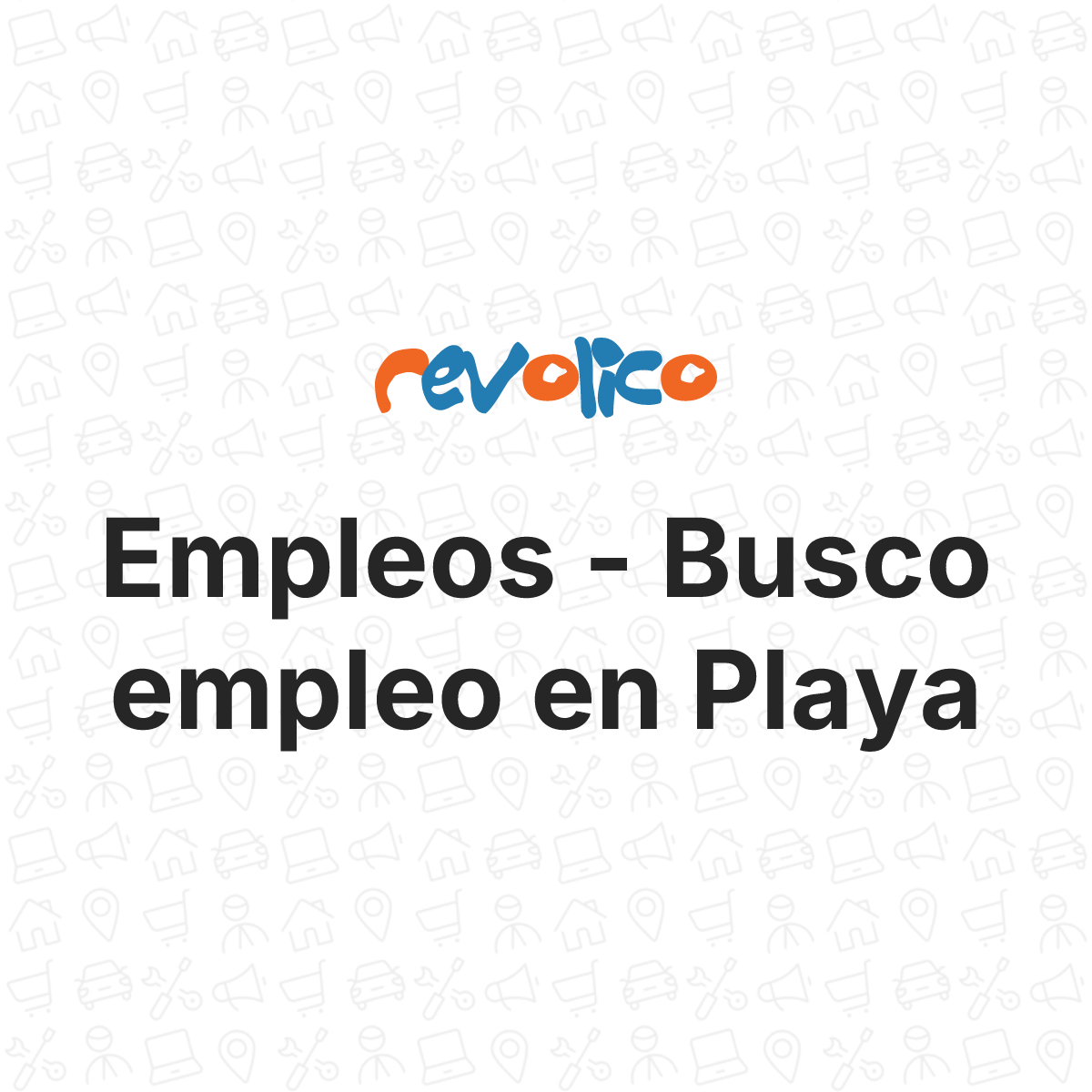 Busco Empleo - Empleos en Playa, La Habana, Cuba - Revolico